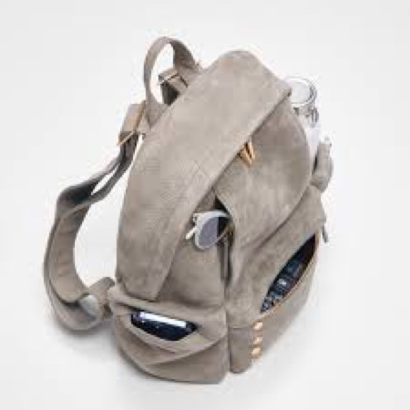 Hammitt | Bags | Hammitt Hunter Large Backpack Grey Natural Nubuck New ...